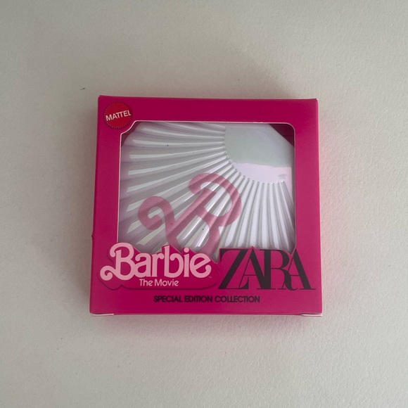 Zara | Makeup | Barbie Compact Mirror | Poshmark